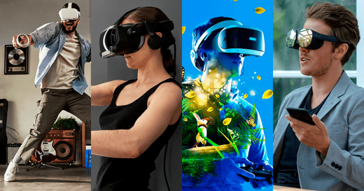 As últimas tendências em dispositivos de realidade virtual e como apro